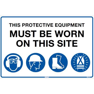 Safety Signage | Concrete Sign Blocks and Pyramid Cones